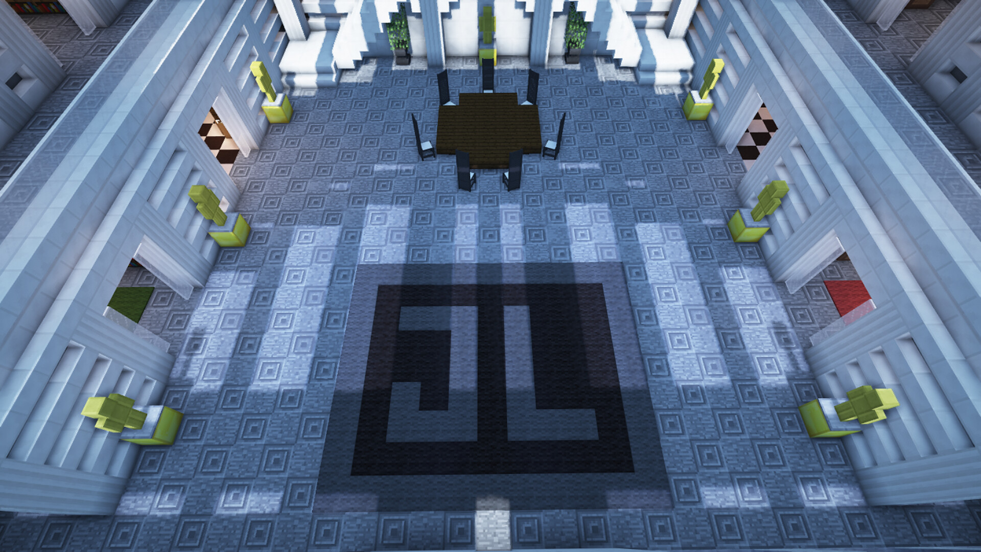 DC's Hall of Justice Minecraft Map