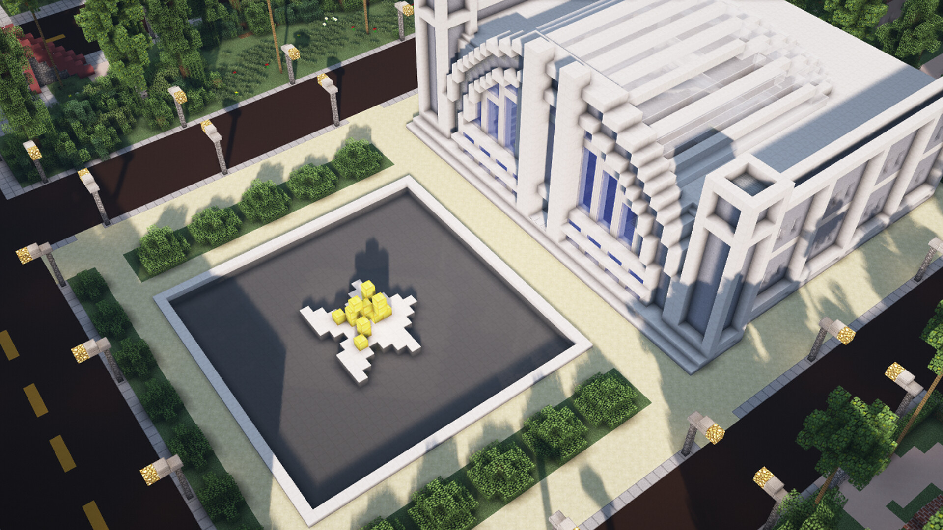 DC's Hall of Justice Minecraft Map