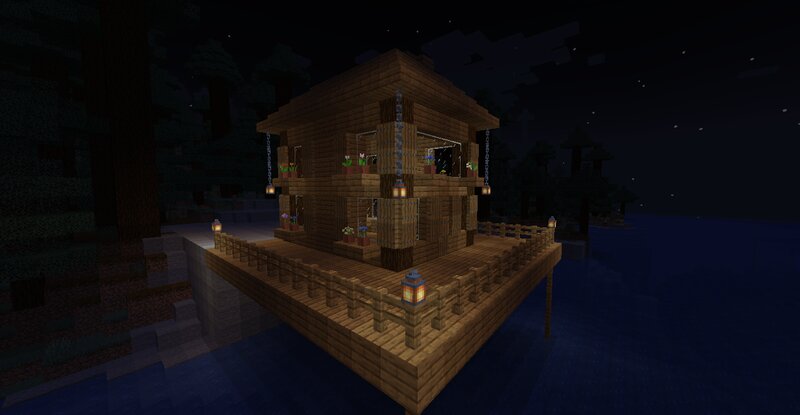 House by the sea Minecraft Map