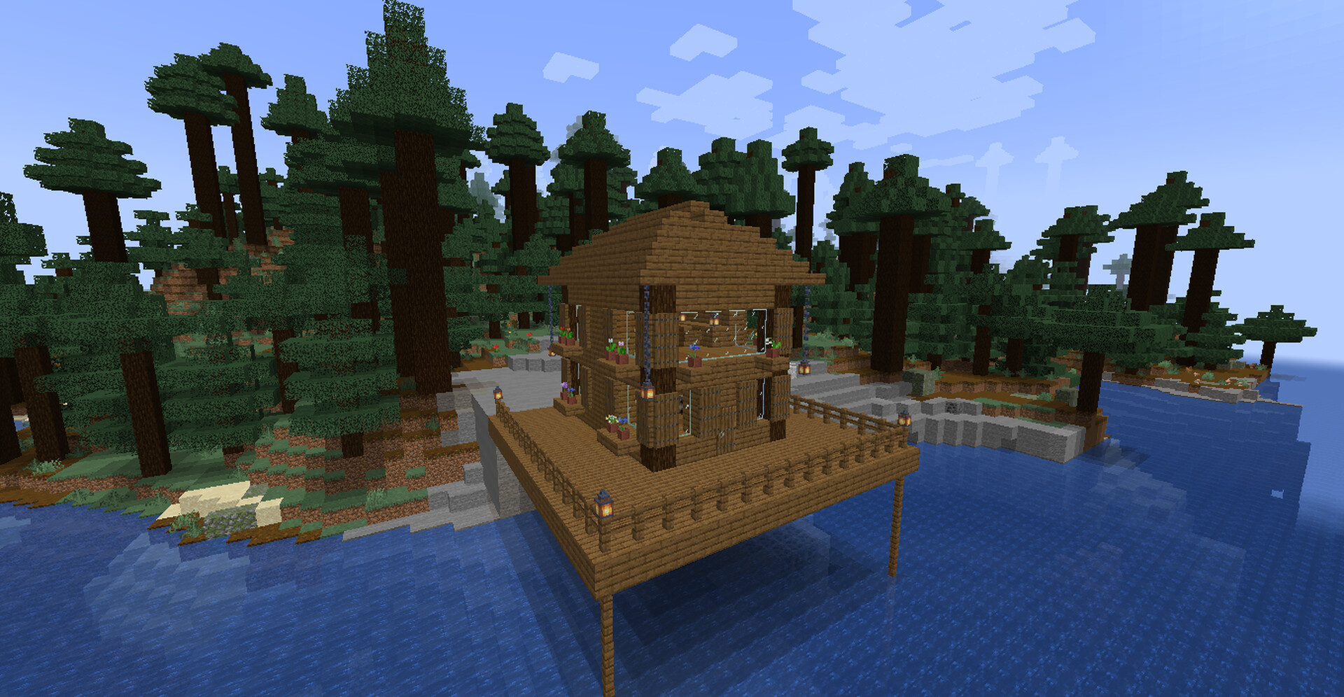 House by the sea Minecraft Map