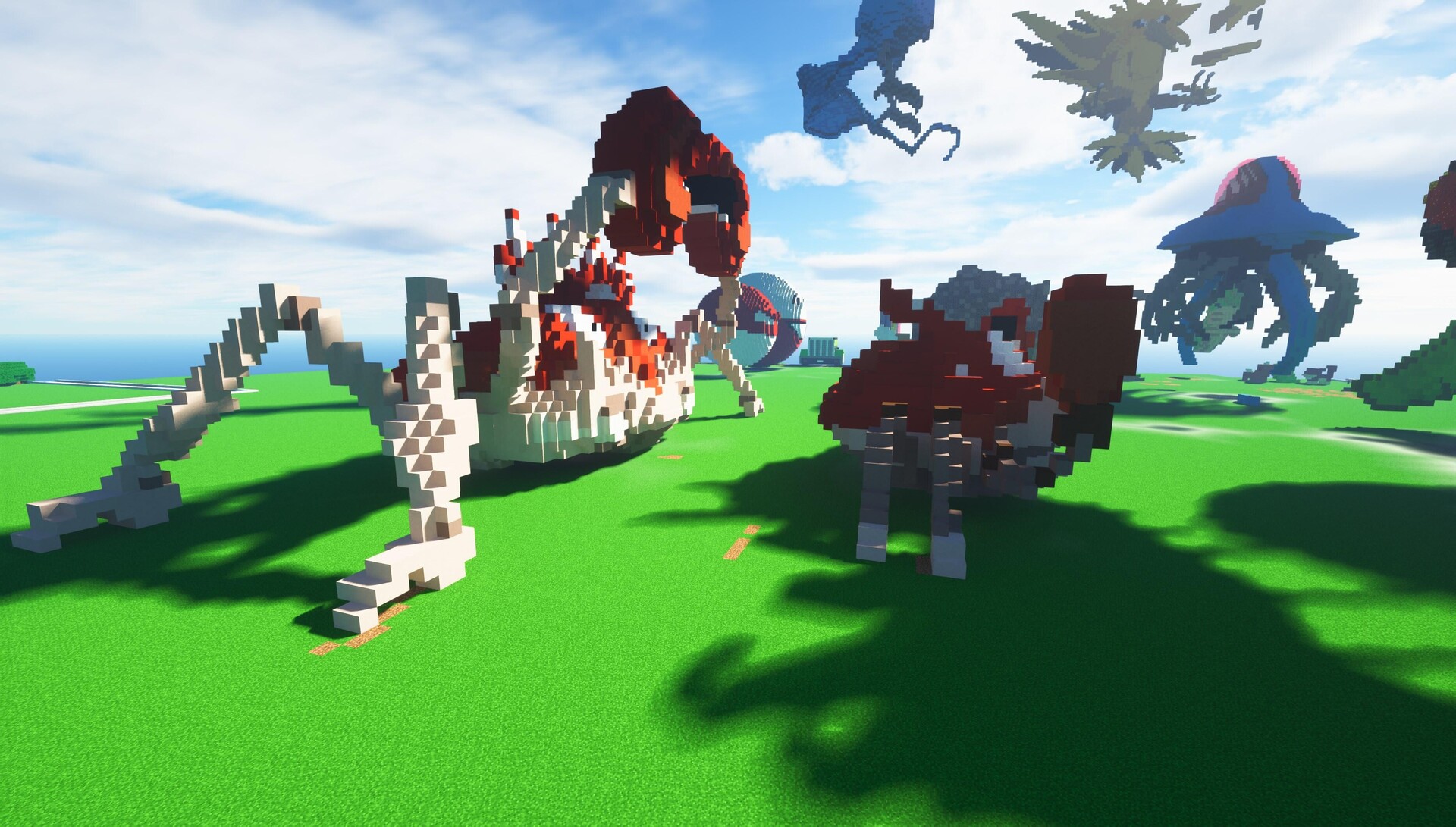 Krabby + Kingler - downloadable Minecraft Map