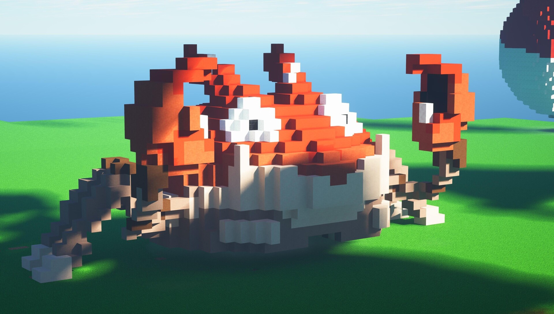 Krabby + Kingler - downloadable Minecraft Map