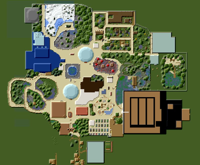 Large Zoo Minecraft Map