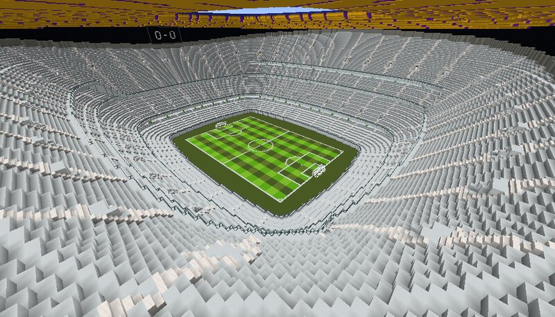 Football Stadium Minecraft Map