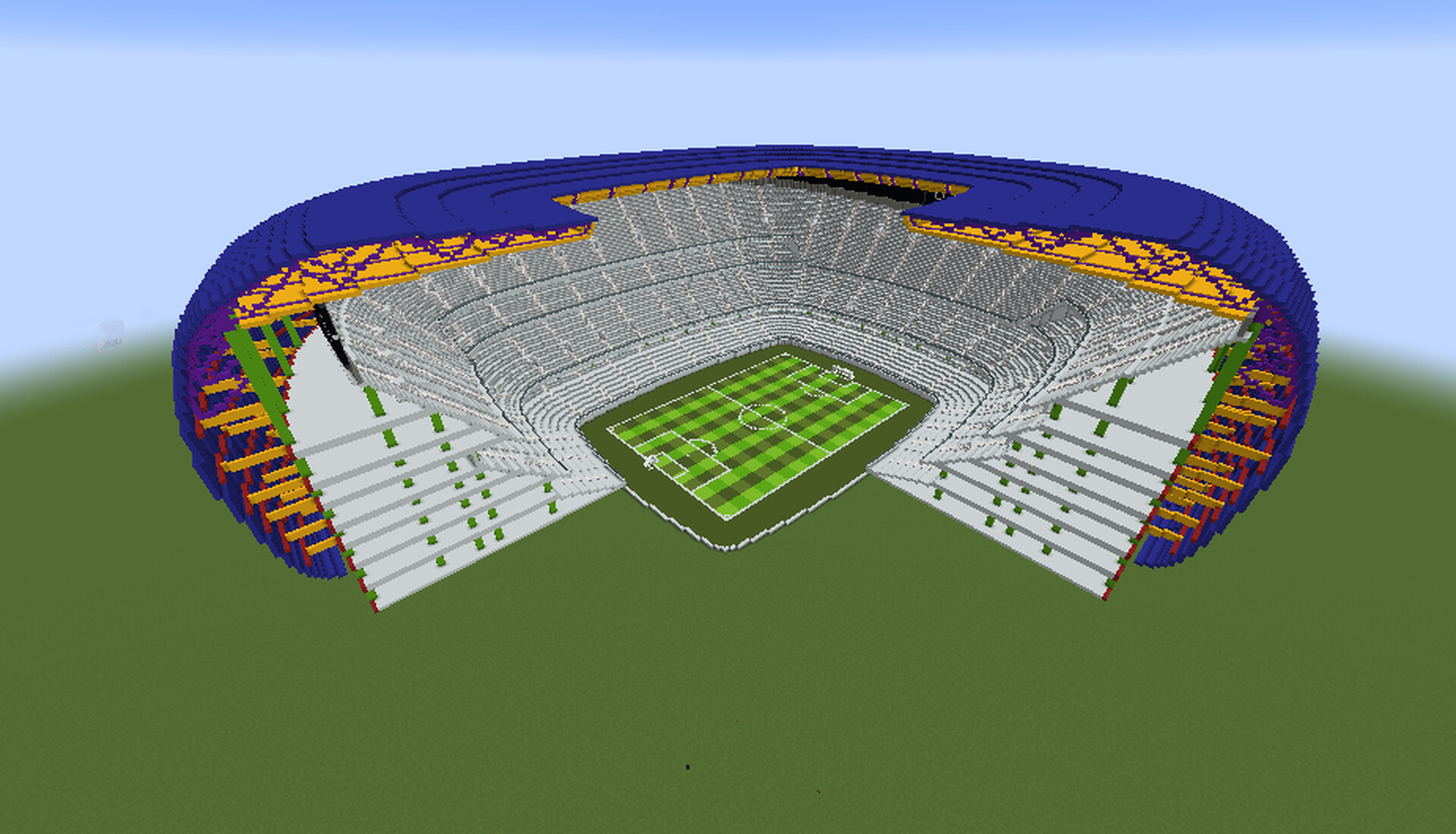 Football Stadium Minecraft Map