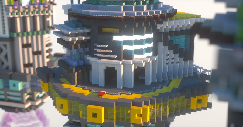 BedWars Sci-Fi map Minecraft Map