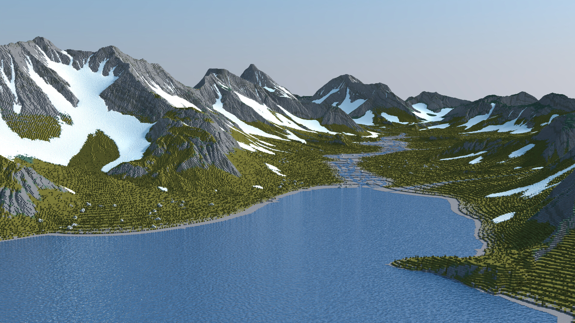 Siluria [20k x 10k] Minecraft Map