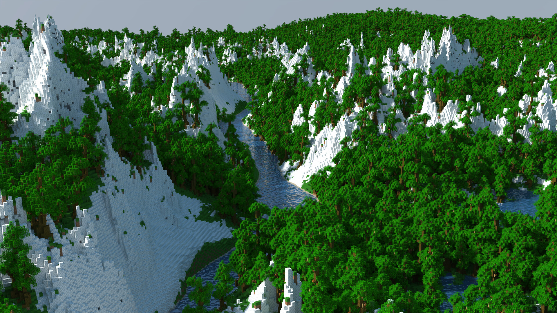 Siluria [20k x 10k] Minecraft Map