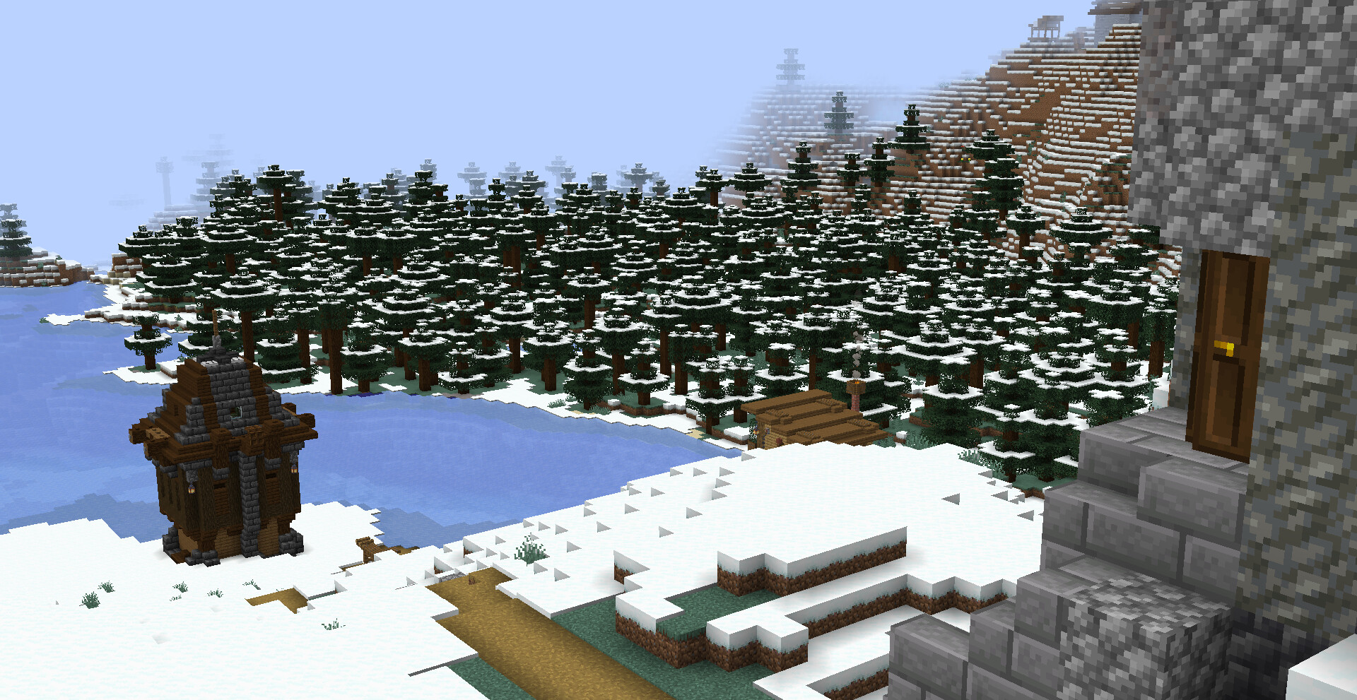 Unfinished Map / 1.19.2 / Dungeons beneath the frost Minecraft Map