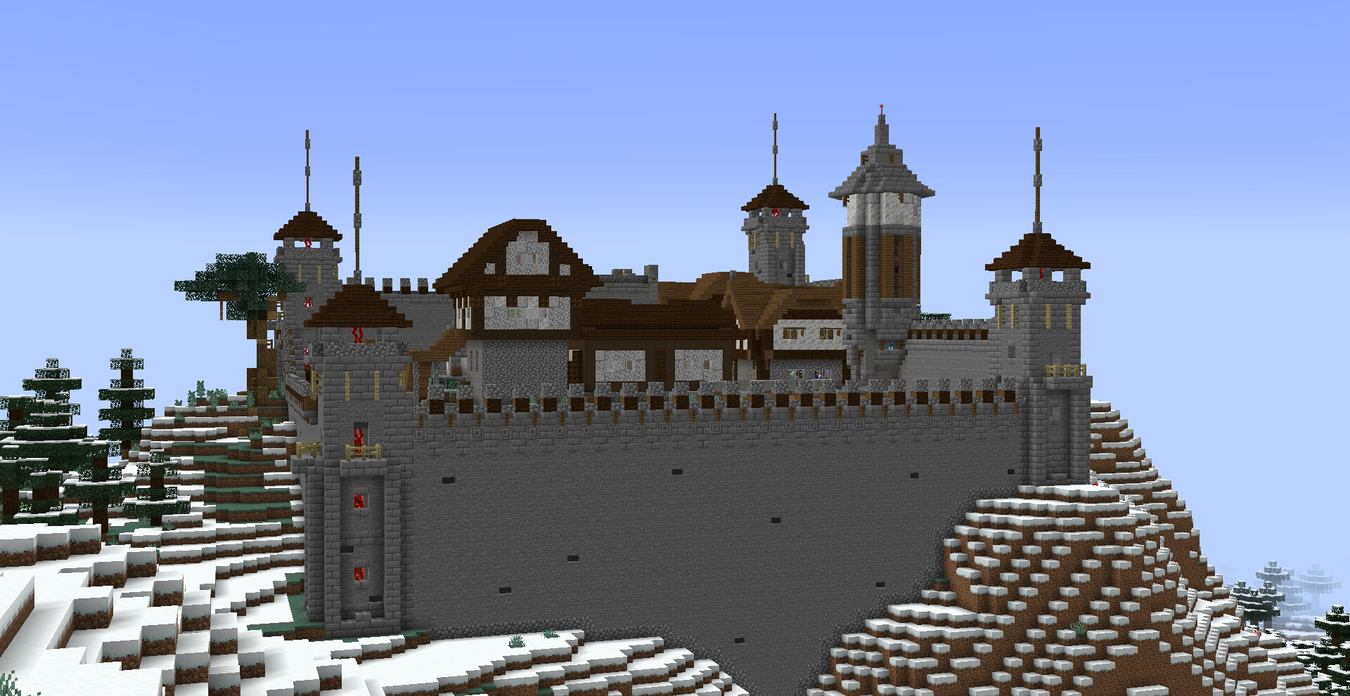 Unfinished Map / 1.19.2 / Dungeons beneath the frost Minecraft Map