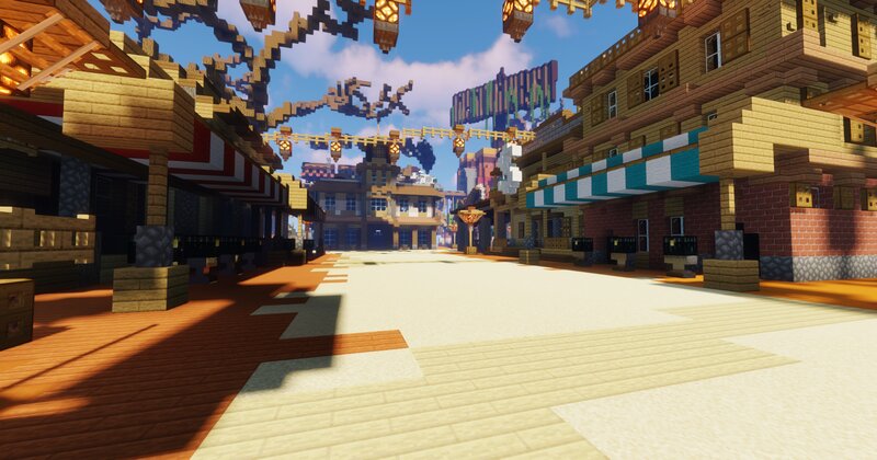 HCF Spawn WESTERN Minecraft Map