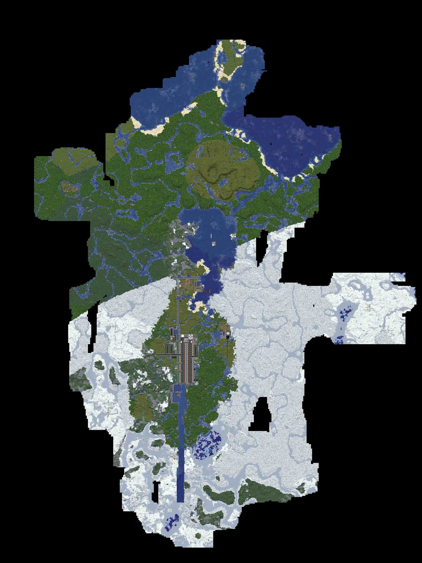 The lost city Minecraft Map