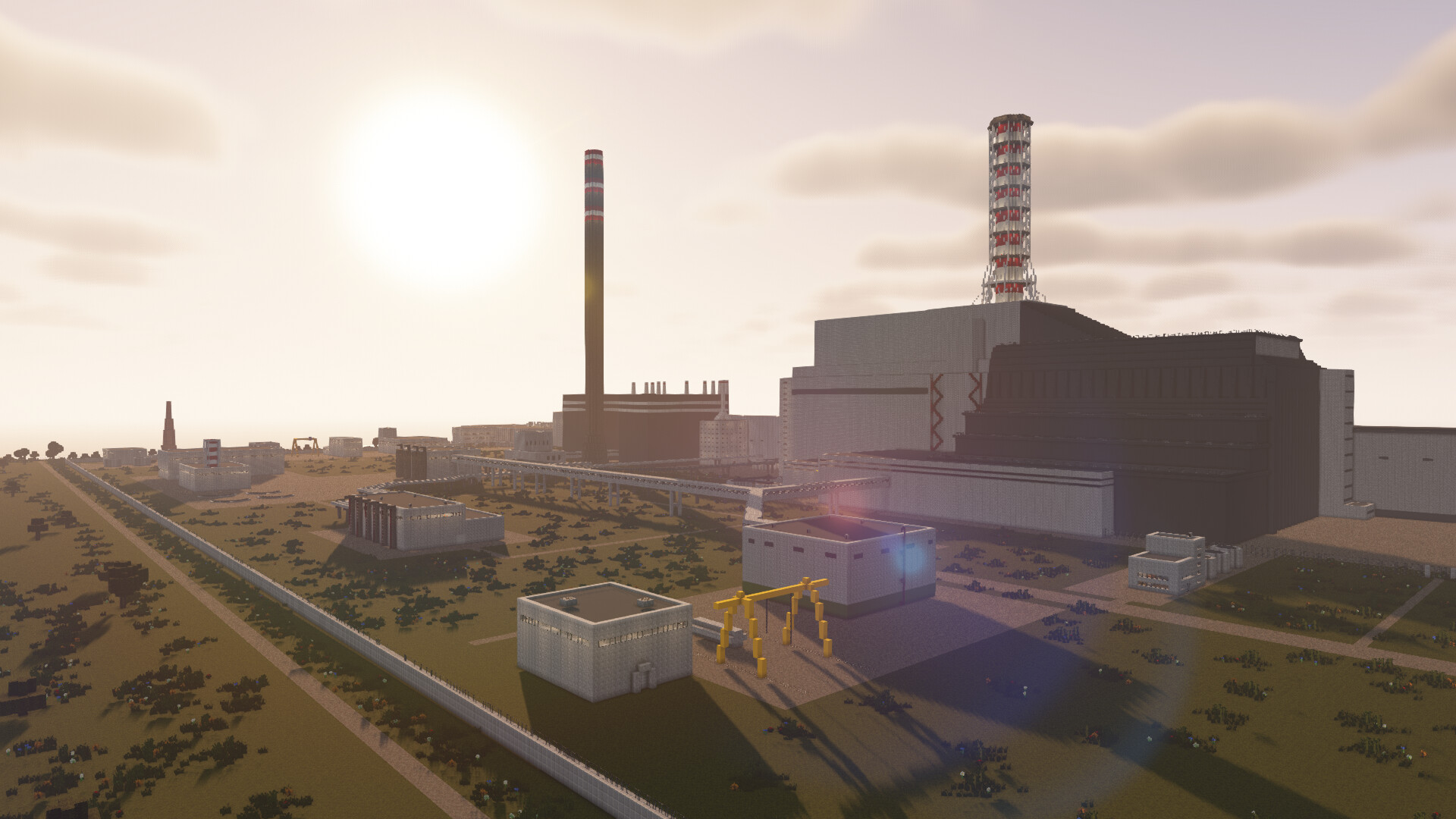 Chernobyl npp 1995 Minecraft Map