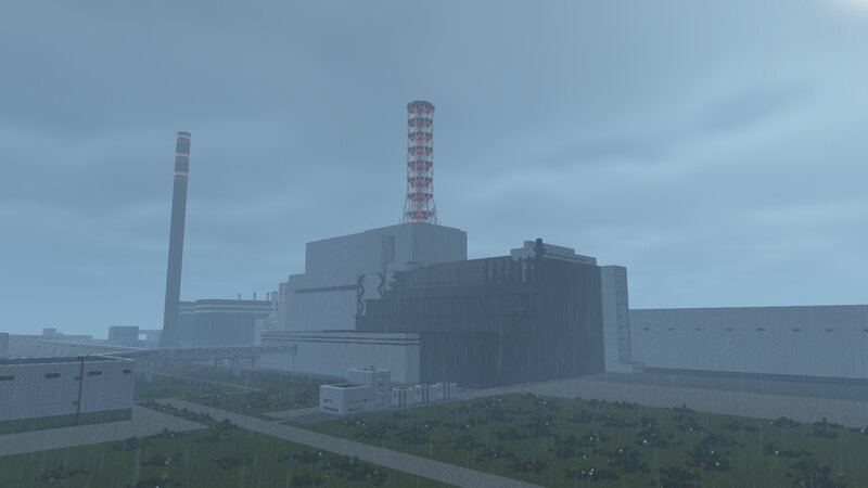 Chernobyl npp 1995 Minecraft Map