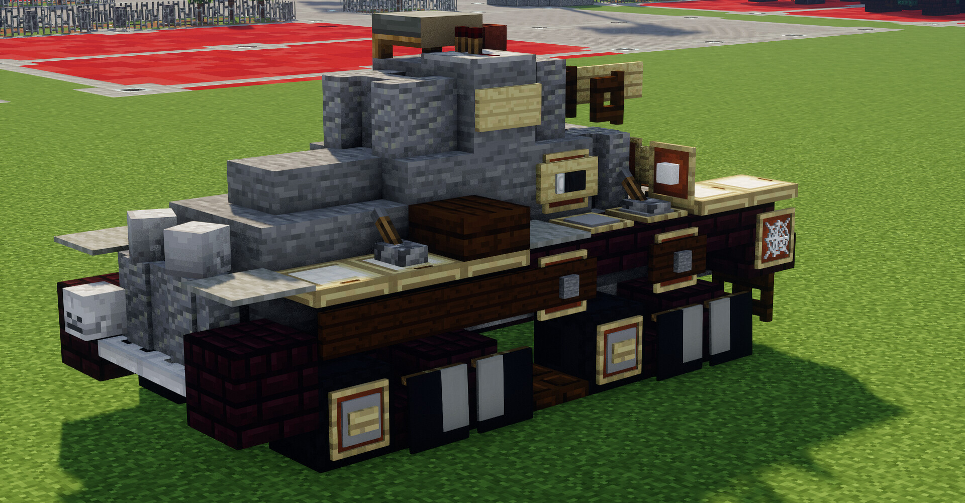 Pz.Kpfw. 38(t) Ausf. E/F (2:1 Scale) Minecraft Map