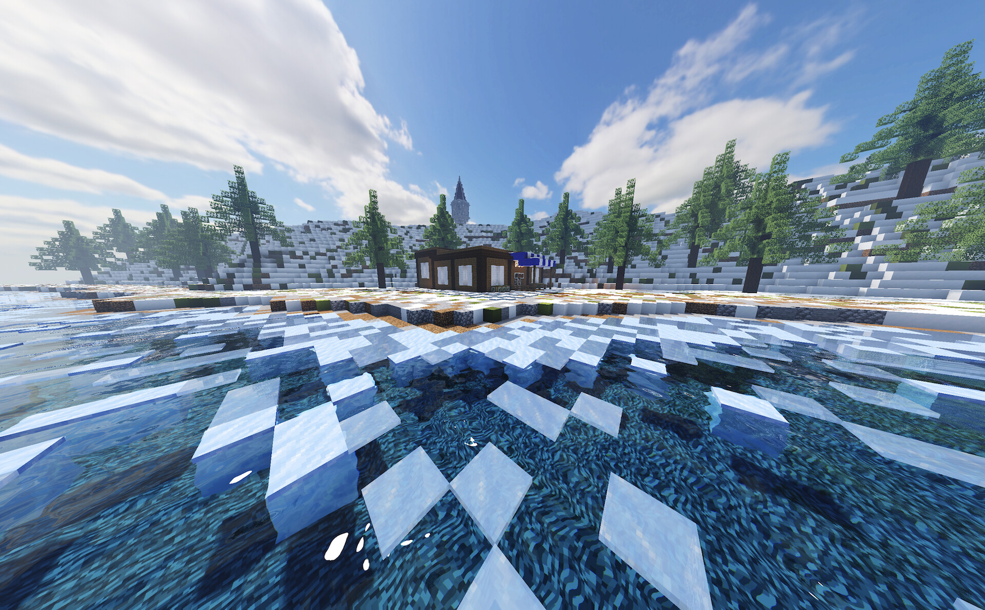 Survival Games - Winter [Playable] Minecraft Map