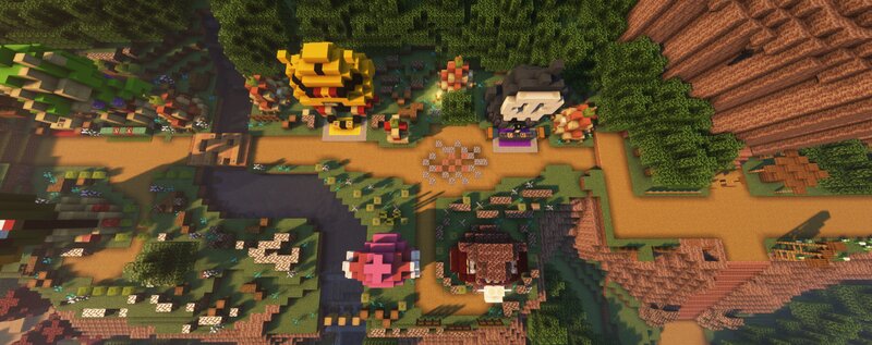 Pokémon Treasure Town (PMD Explorers of Sky) Minecraft Map