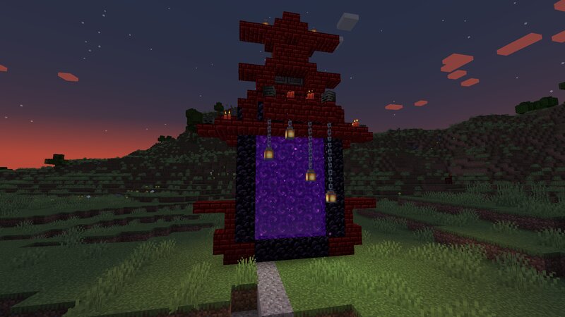 Nether Portal Art Minecraft Map