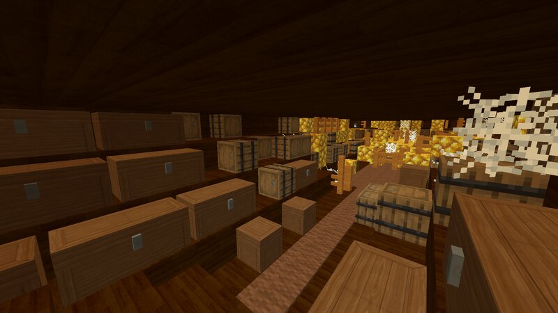 Pirate Ship full interior (download) Minecraft Map