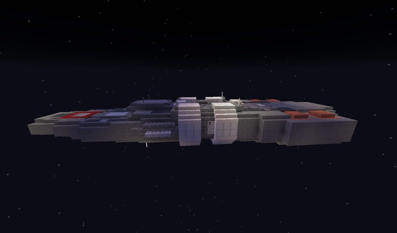 spaceship Minecraft Map
