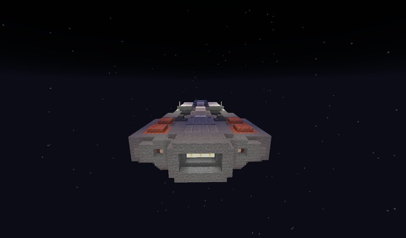 spaceship Minecraft Map