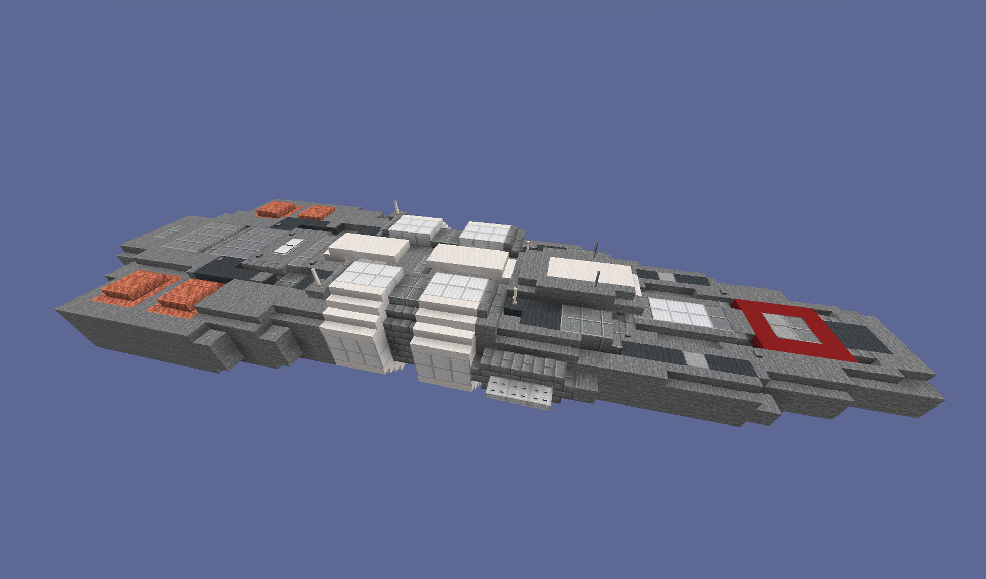 spaceship Minecraft Map