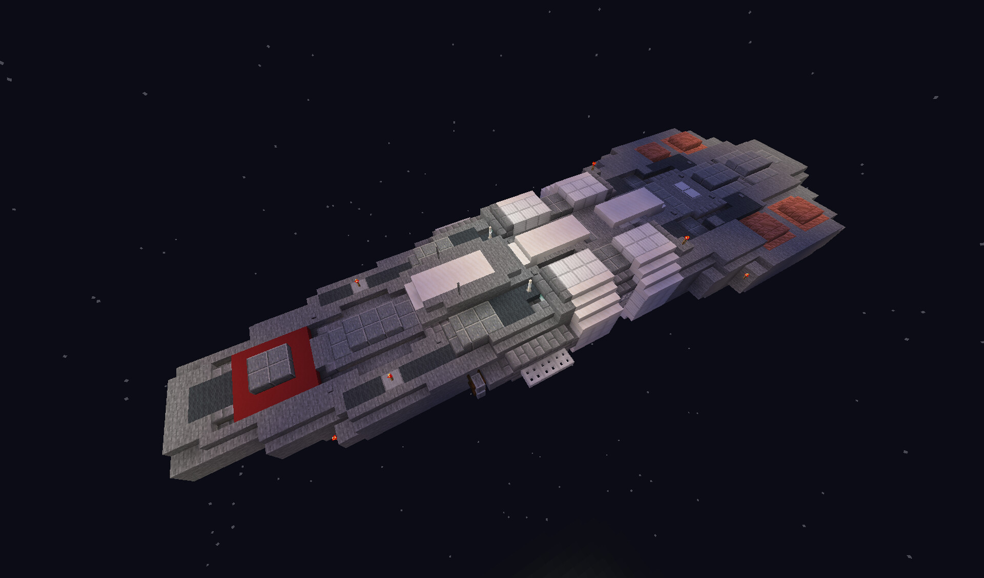 spaceship Minecraft Map