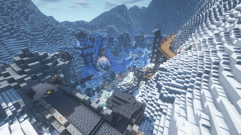 Frozen Crag | 1.19.x Multiplayer Freeze Tag Minecraft Map