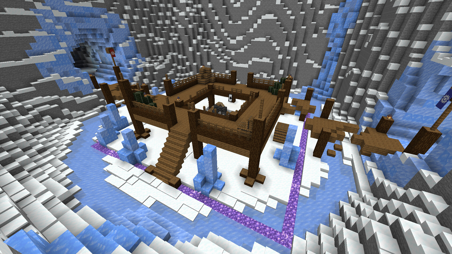 Frozen Crag | 1.19.x Multiplayer Freeze Tag Minecraft Map