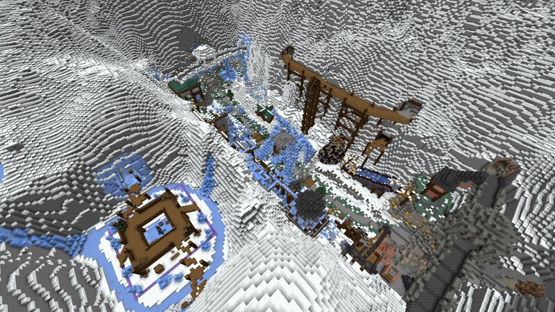 Frozen Crag | 1.19.x Multiplayer Freeze Tag Minecraft Map