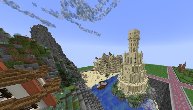 7 wonders of the world build! (Containing ancient and new wonders of ...