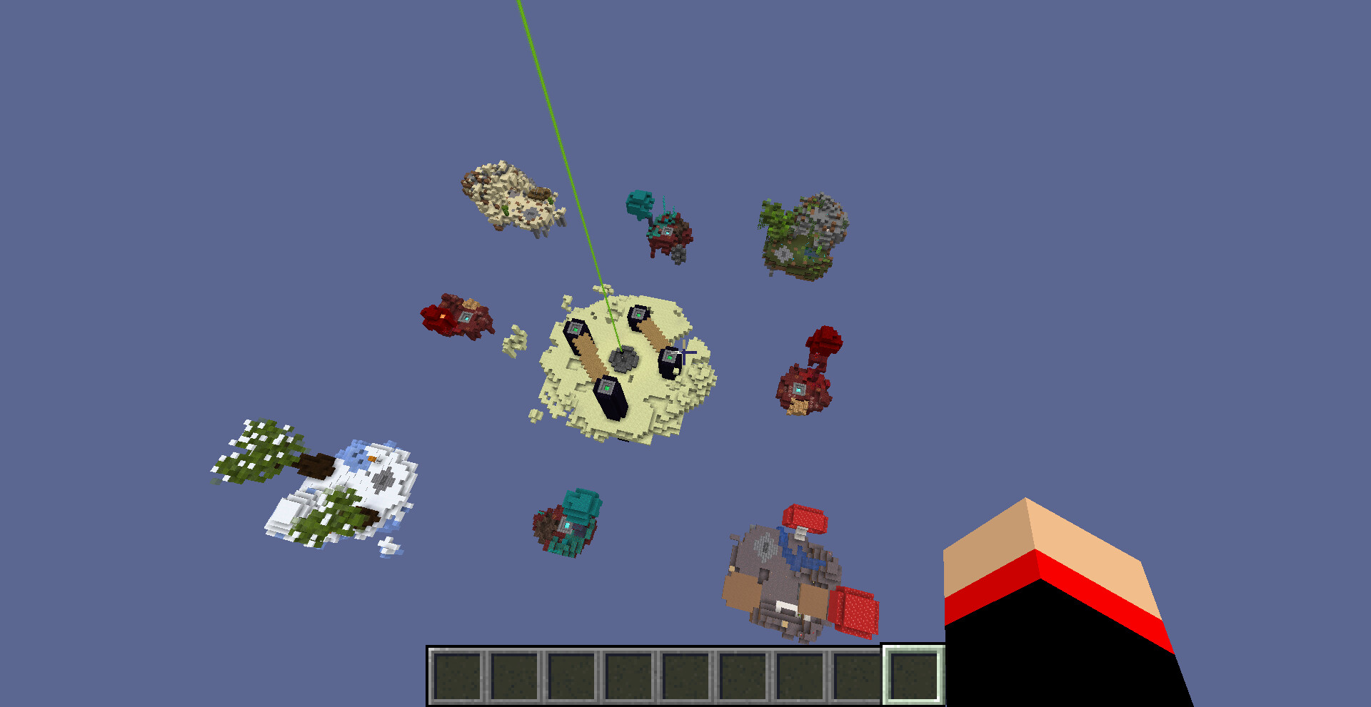 Vanilla Survival BedWars (With commands) Minecraft Map