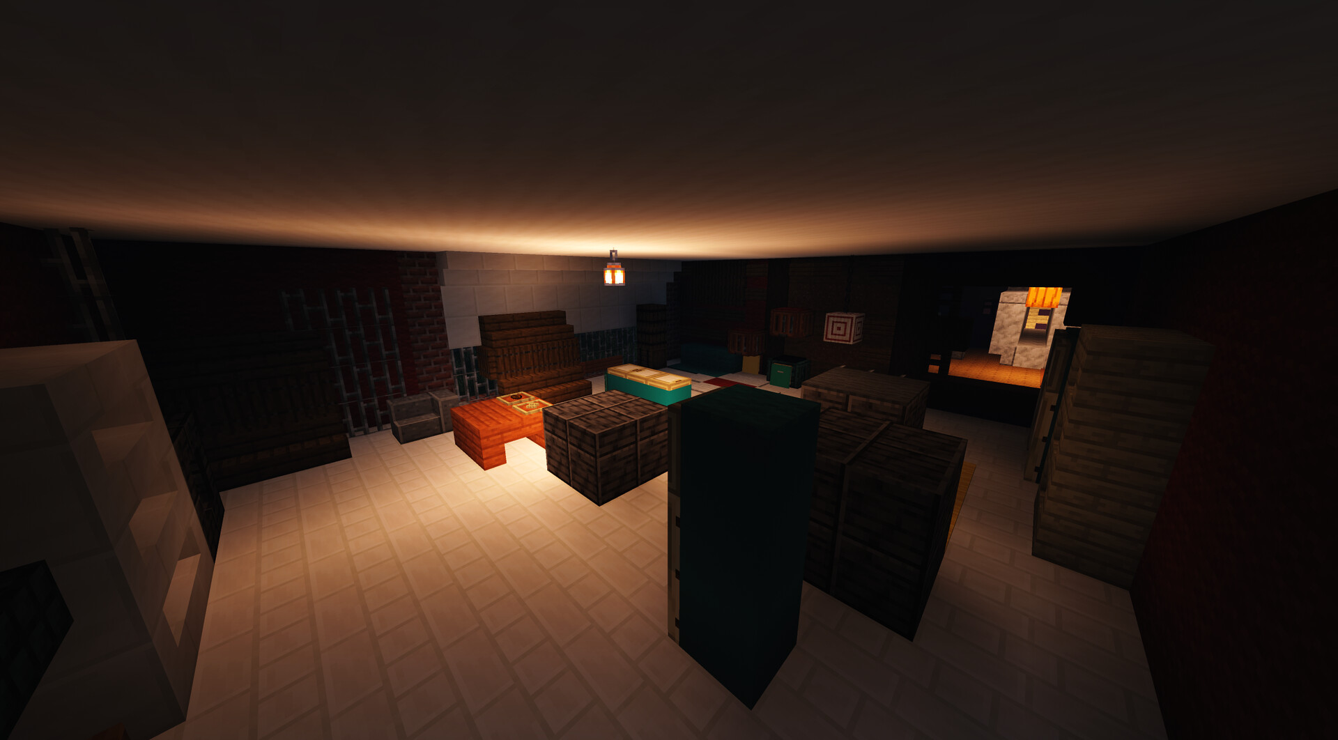 Secret Neighbor Map 3 "The Space" in Minecraft (Halloween Decorations ...