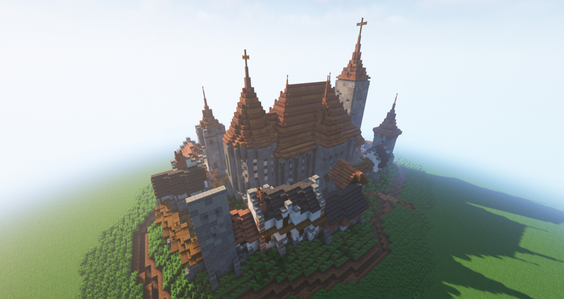 Saint Bawel Abbey Minecraft Map
