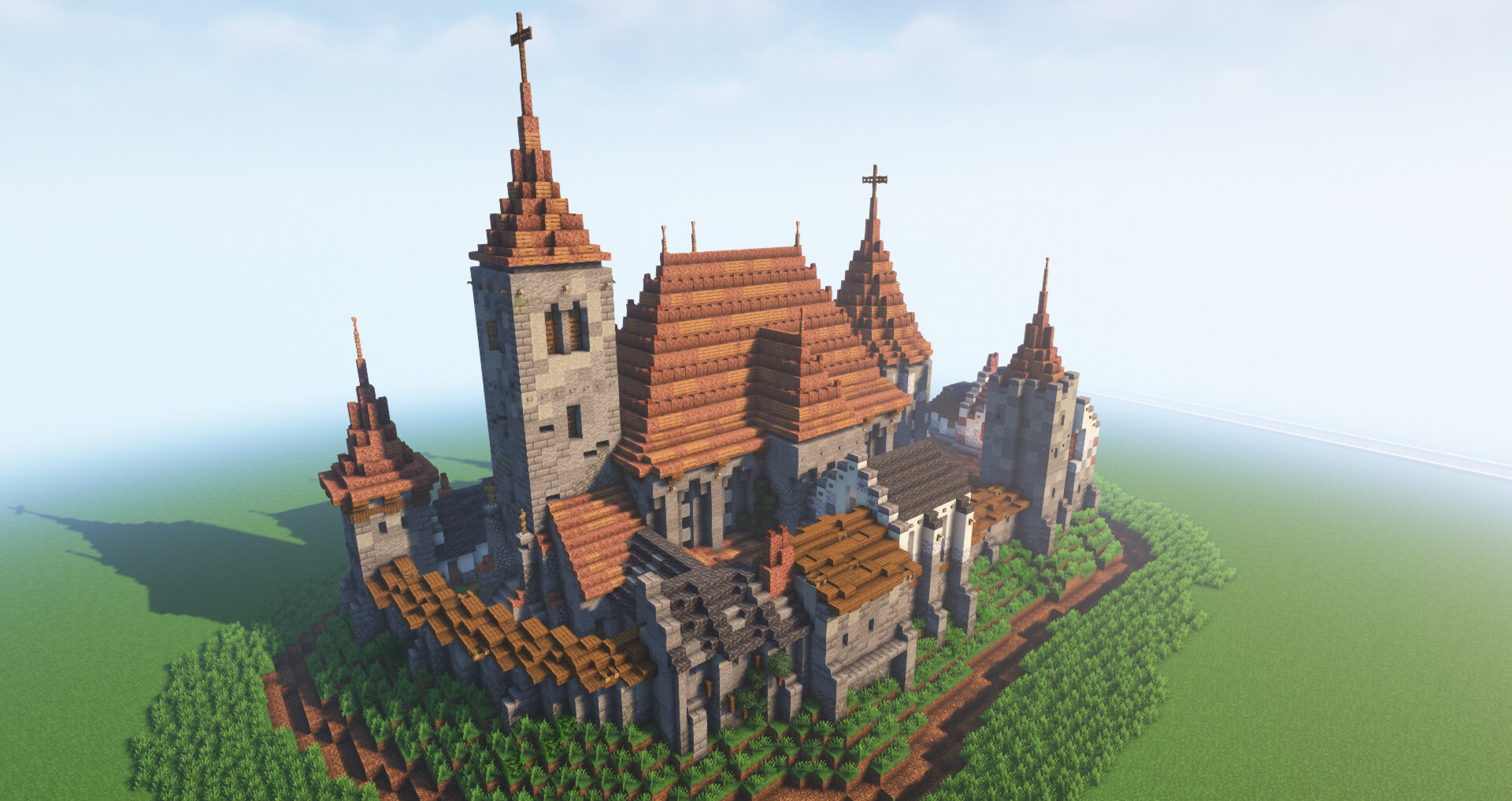 Saint Bawel Abbey Minecraft Map