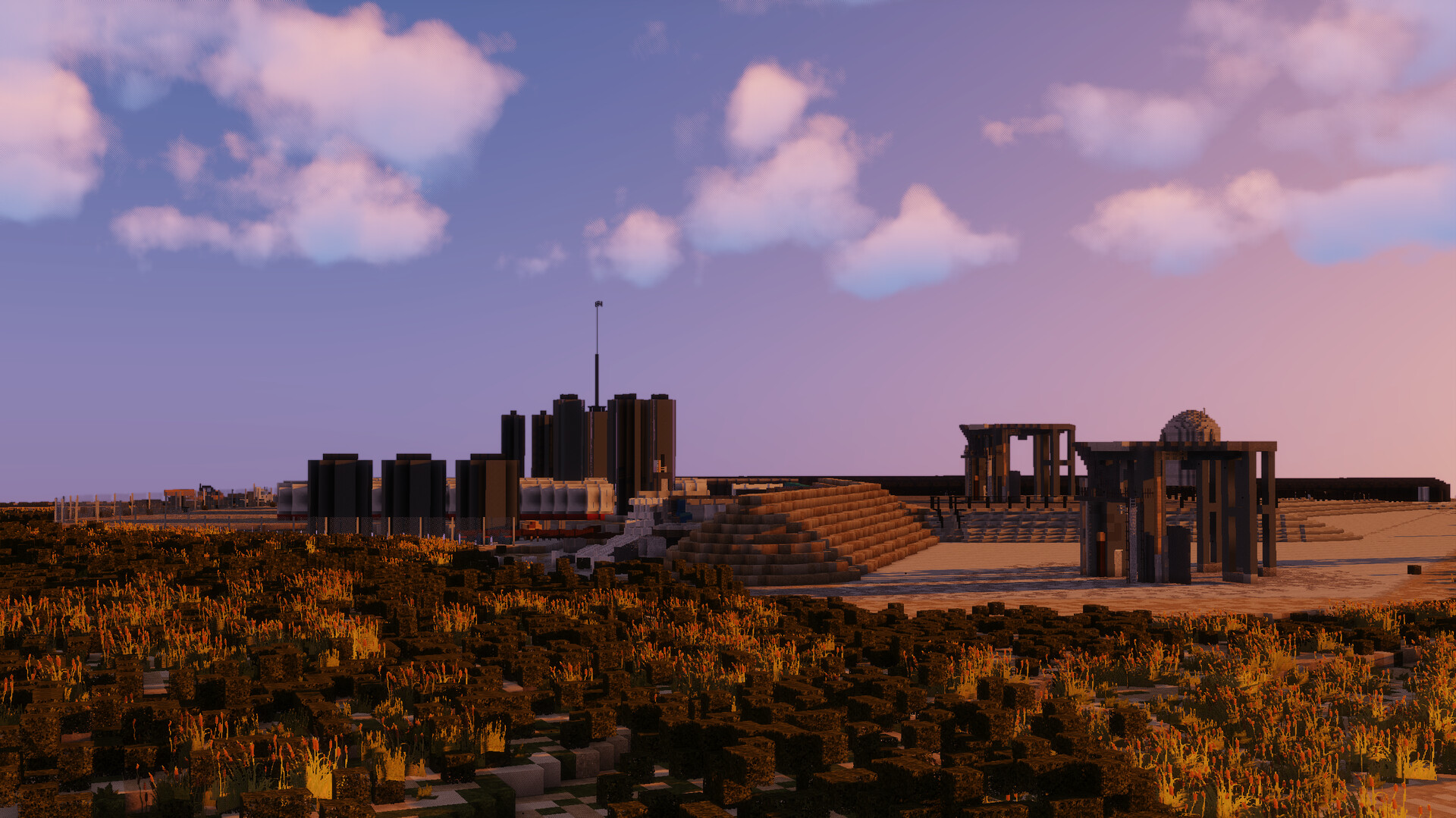 Spacex Boca Chica Starbase Launch site Recreation | ERT Minecraft Map