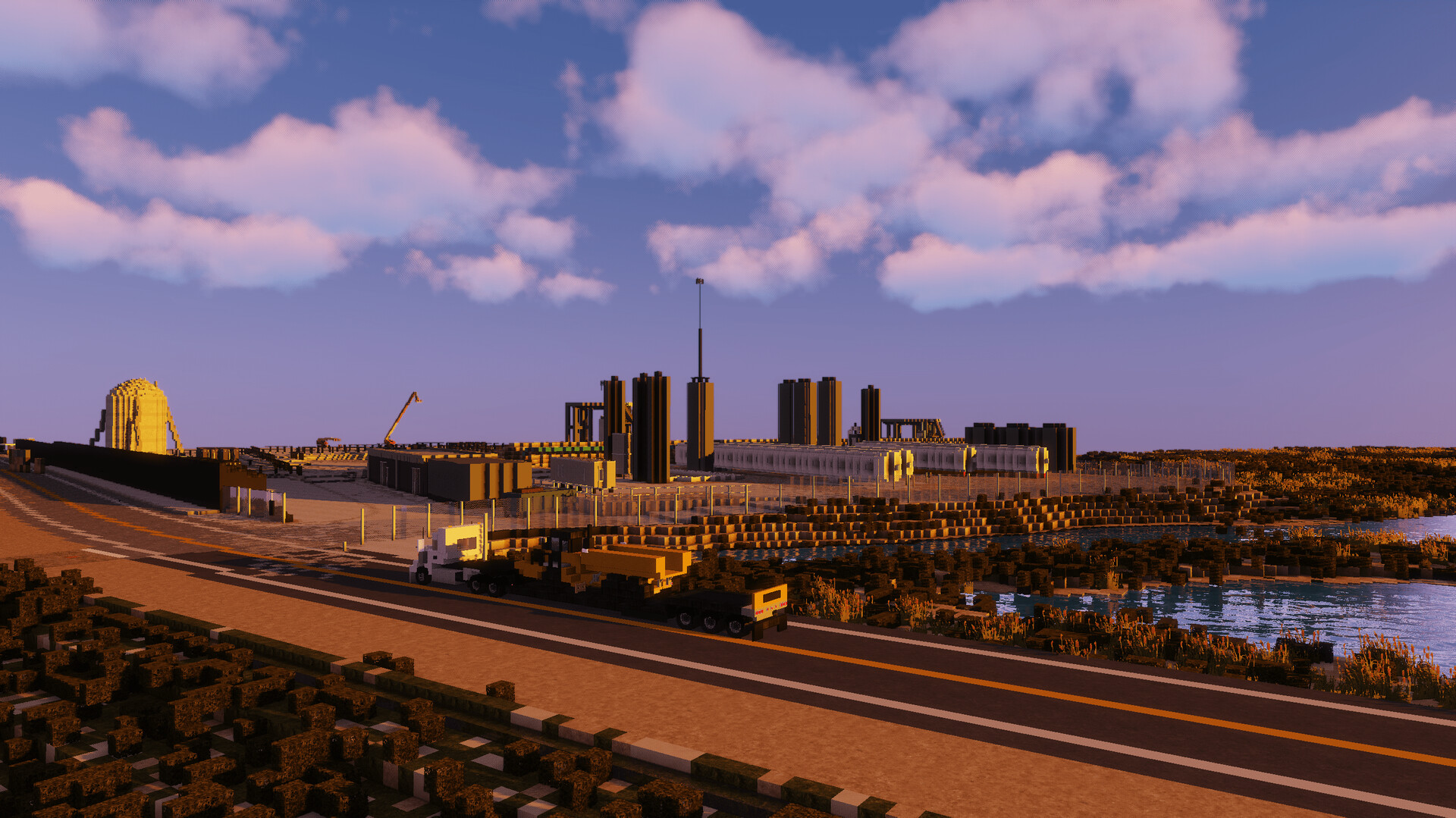 Spacex Boca Chica Starbase Launch site Recreation | ERT Minecraft Map