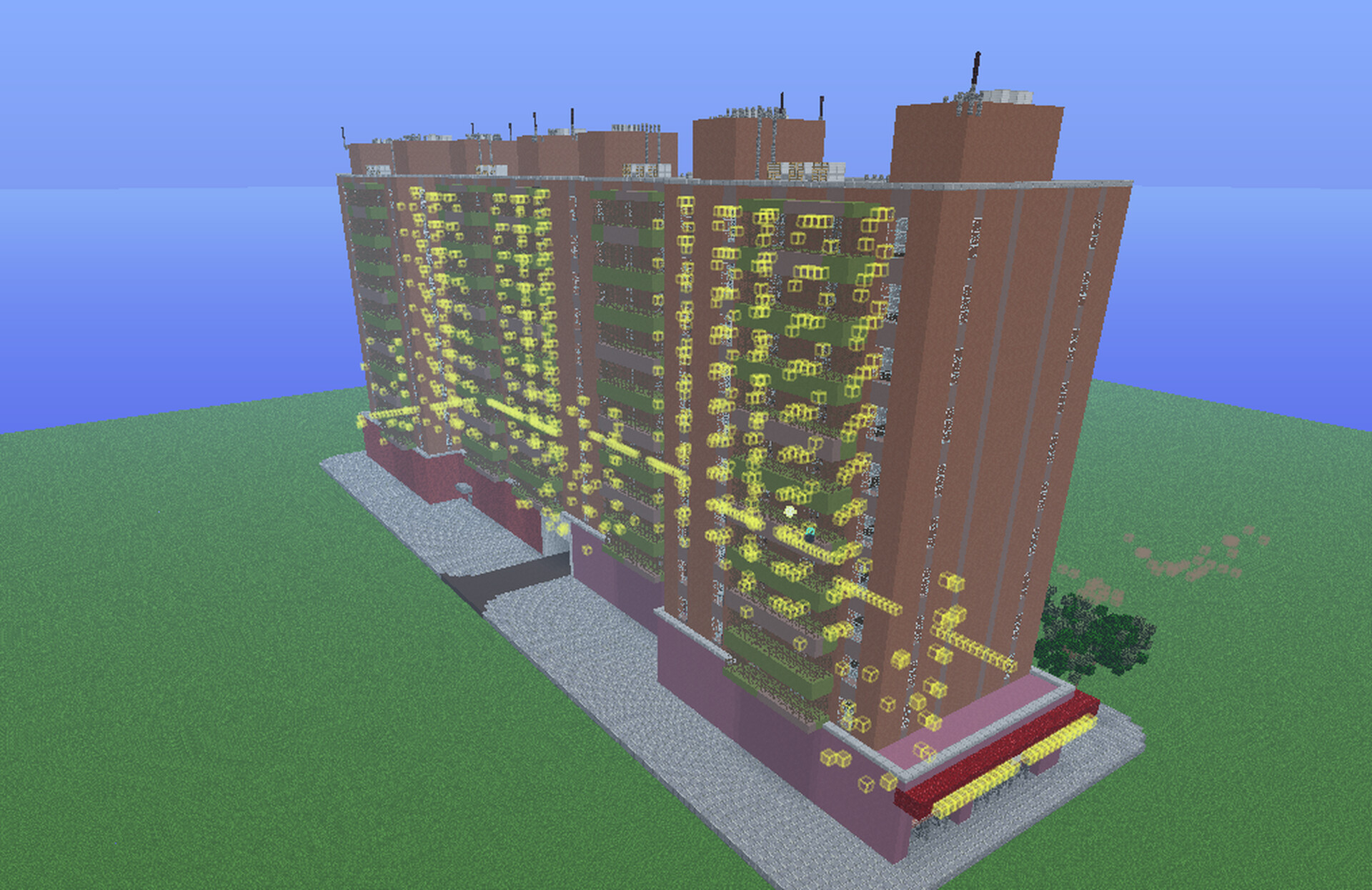 Comercial Residence Apartments Type 5 by Anderbest Minecraft Map