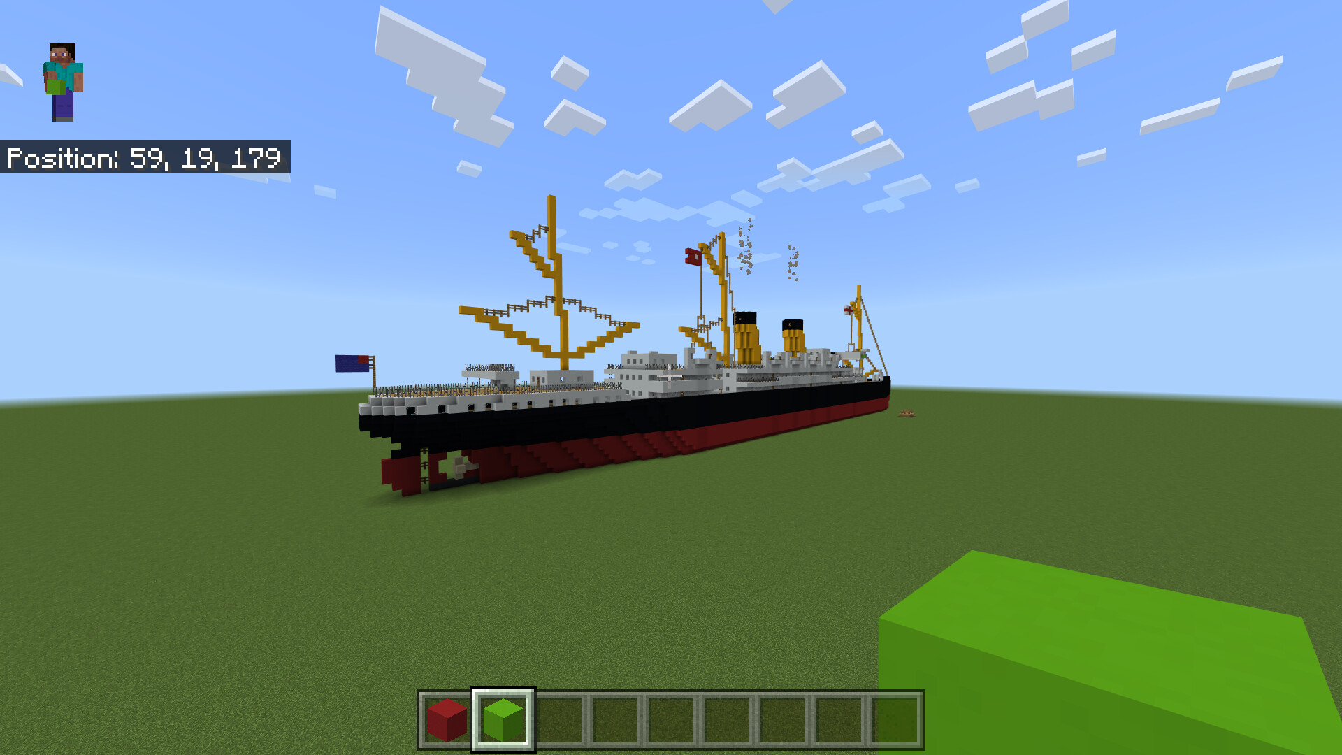 RMS Teutonic Minecraft Map