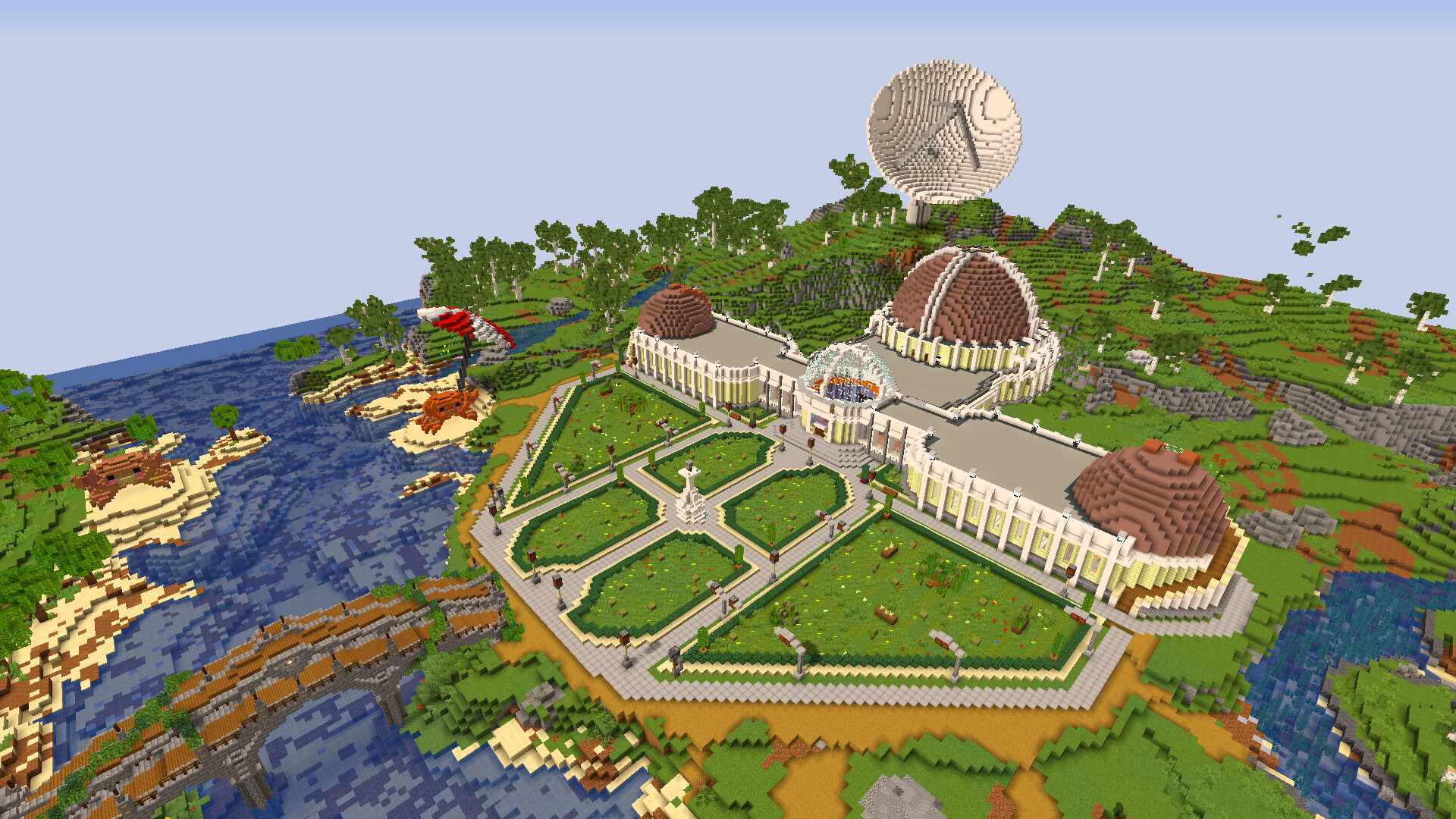 Minecraft Observatory Schematic The Observatory Minecraft Ma