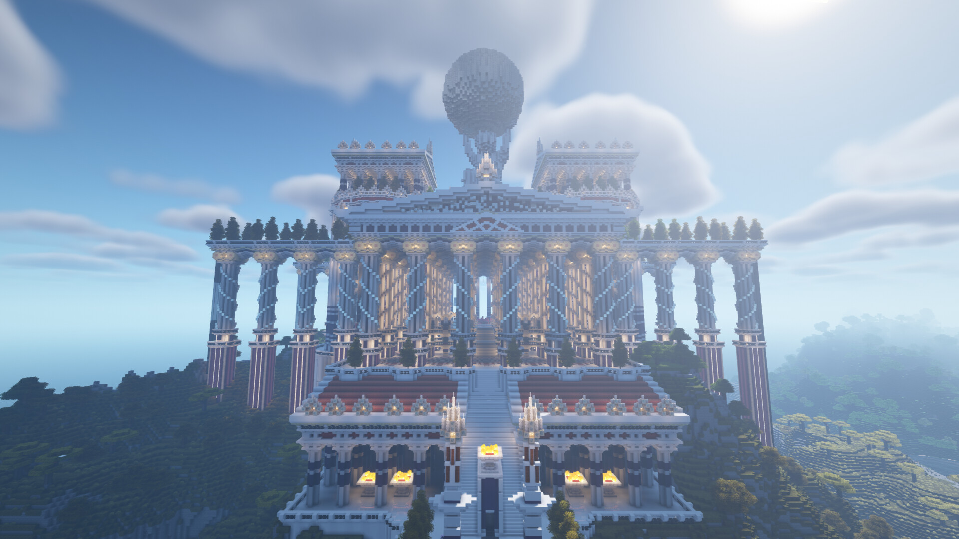 Atlas (Greek) Temple 1.18.1 Minecraft Map