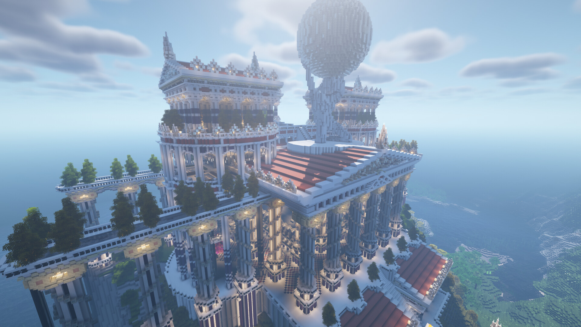 Atlas (Greek) Temple 1.18.1 Minecraft Map