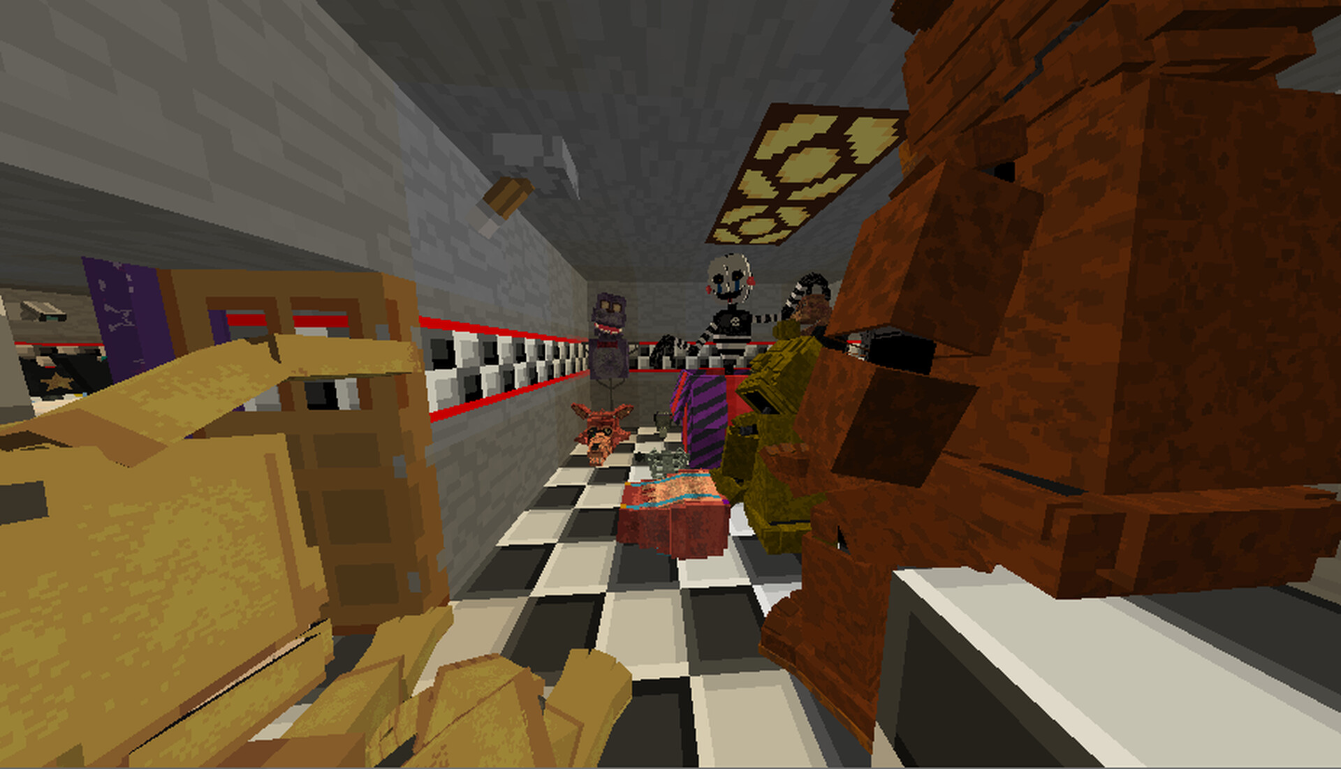 fnaf minecraft 1 Minecraft Map