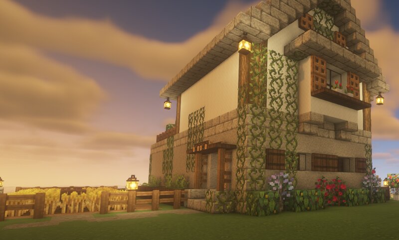 Vanilla House Minecraft Map