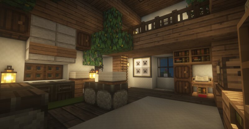 Vanilla House Minecraft Map