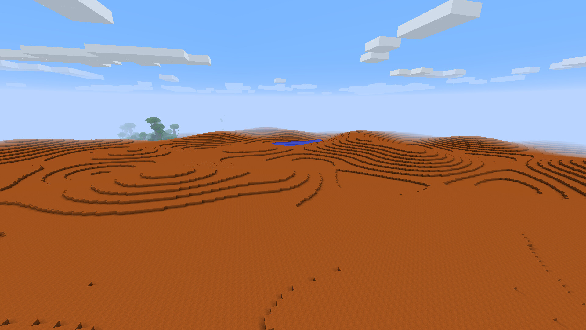 Red Sandstone Many Lakes Large Map Minecraft Map
