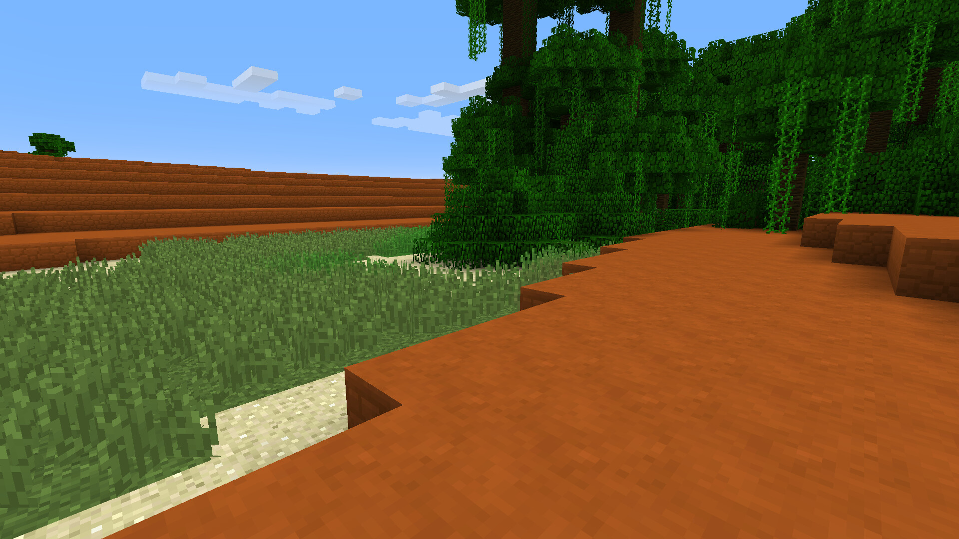 Red Sandstone Many Lakes Large Map Minecraft Map