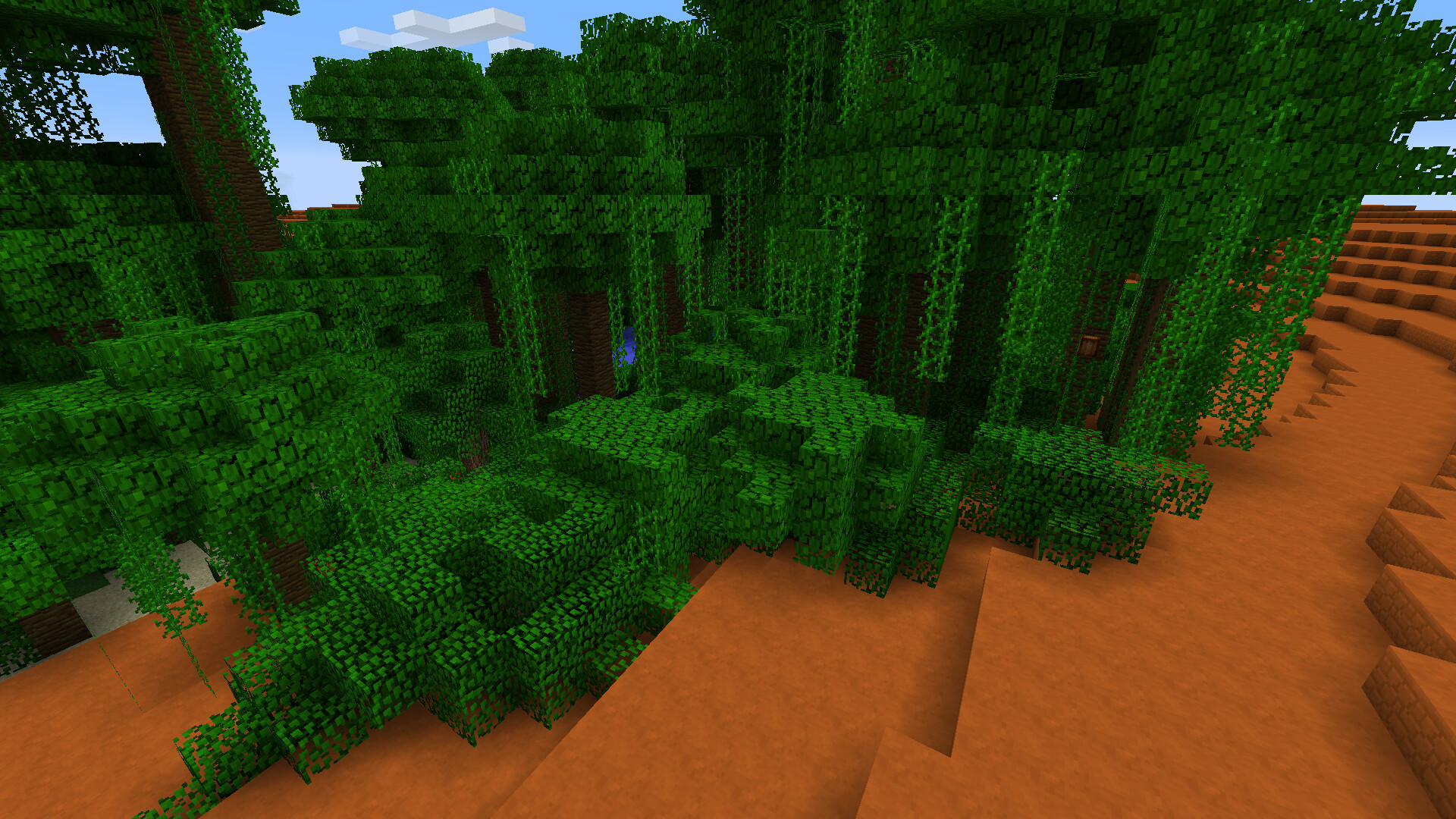 Red Sandstone Many Lakes Large Map Minecraft Map