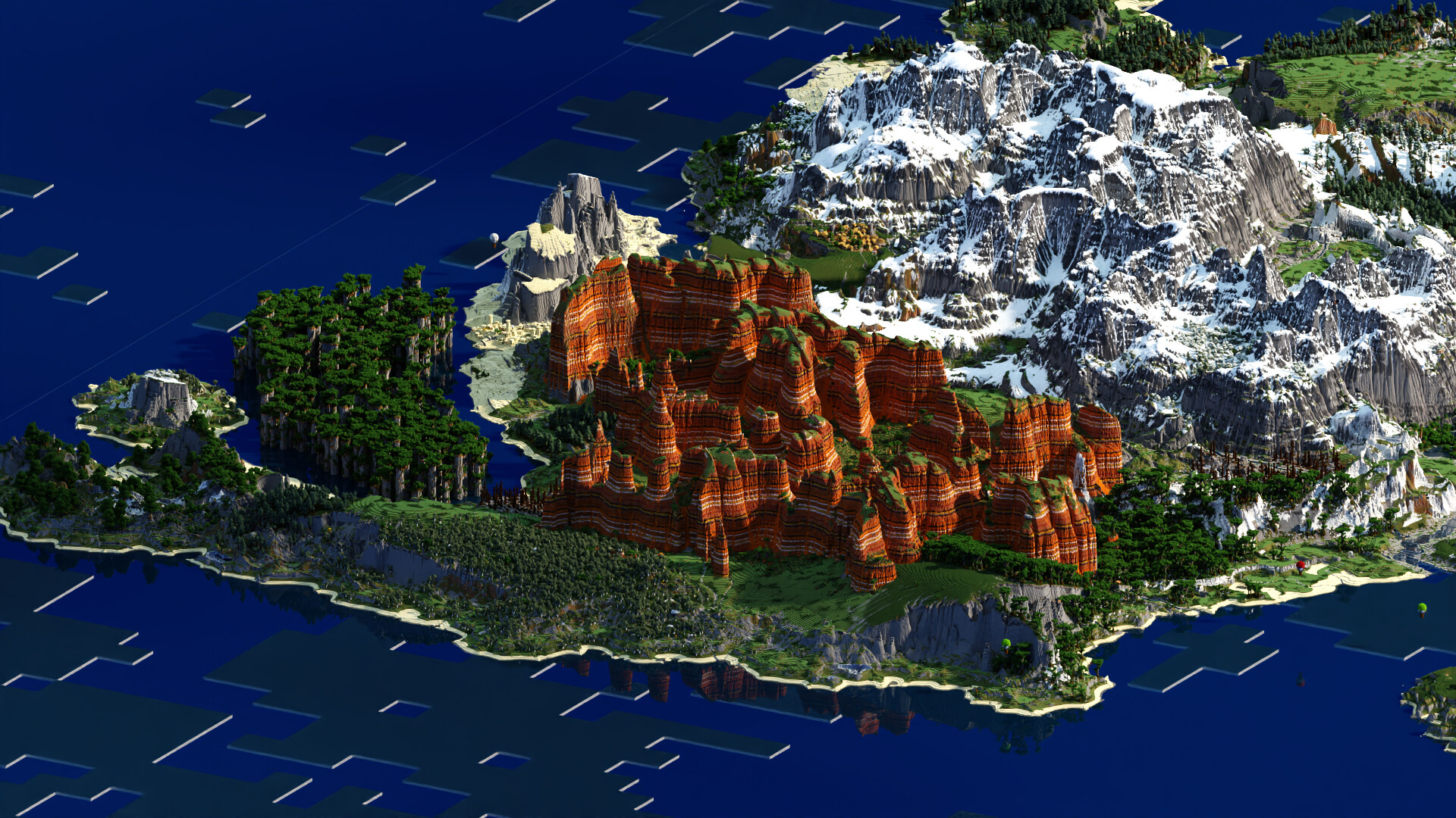 Oxardar - 1.18 Map, Cliffs, Glaciers and Alpine Mountains (Download, 4k ...