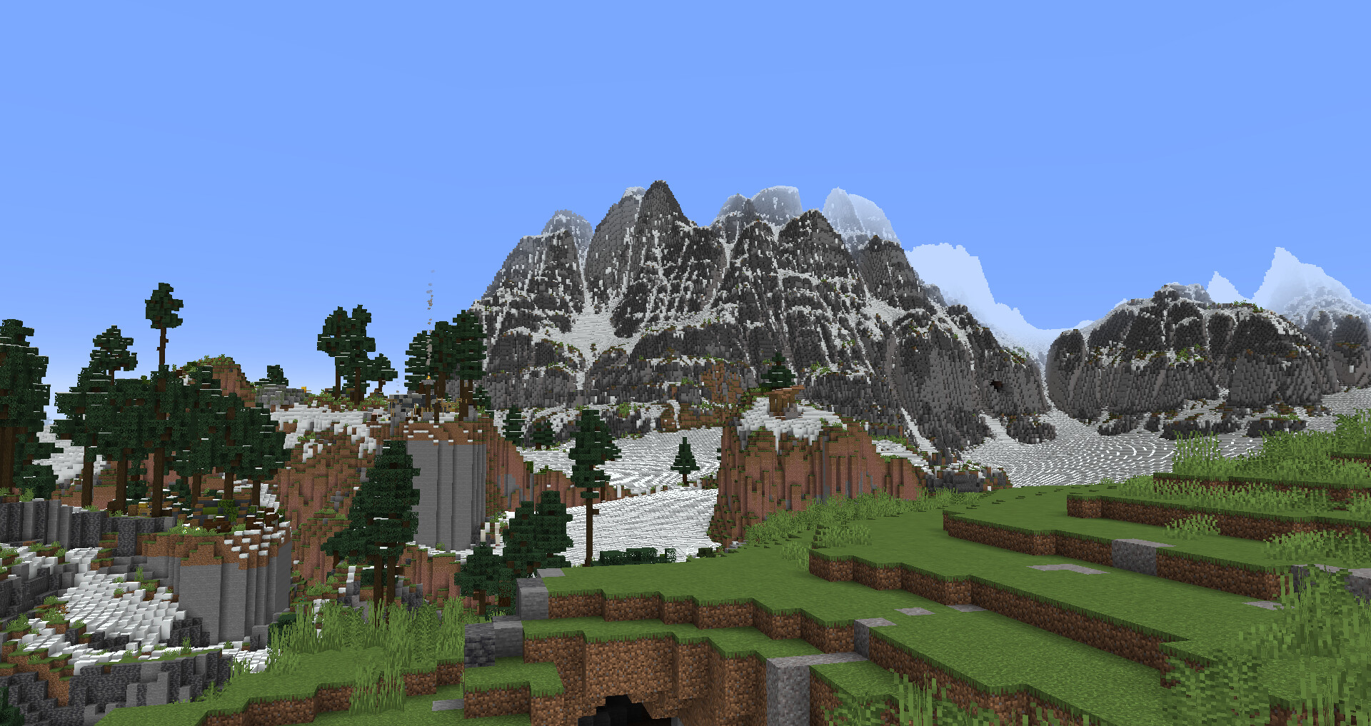 Oxardar - 1.18 Map, Cliffs, Glaciers and Alpine Mountains (Download, 4k ...